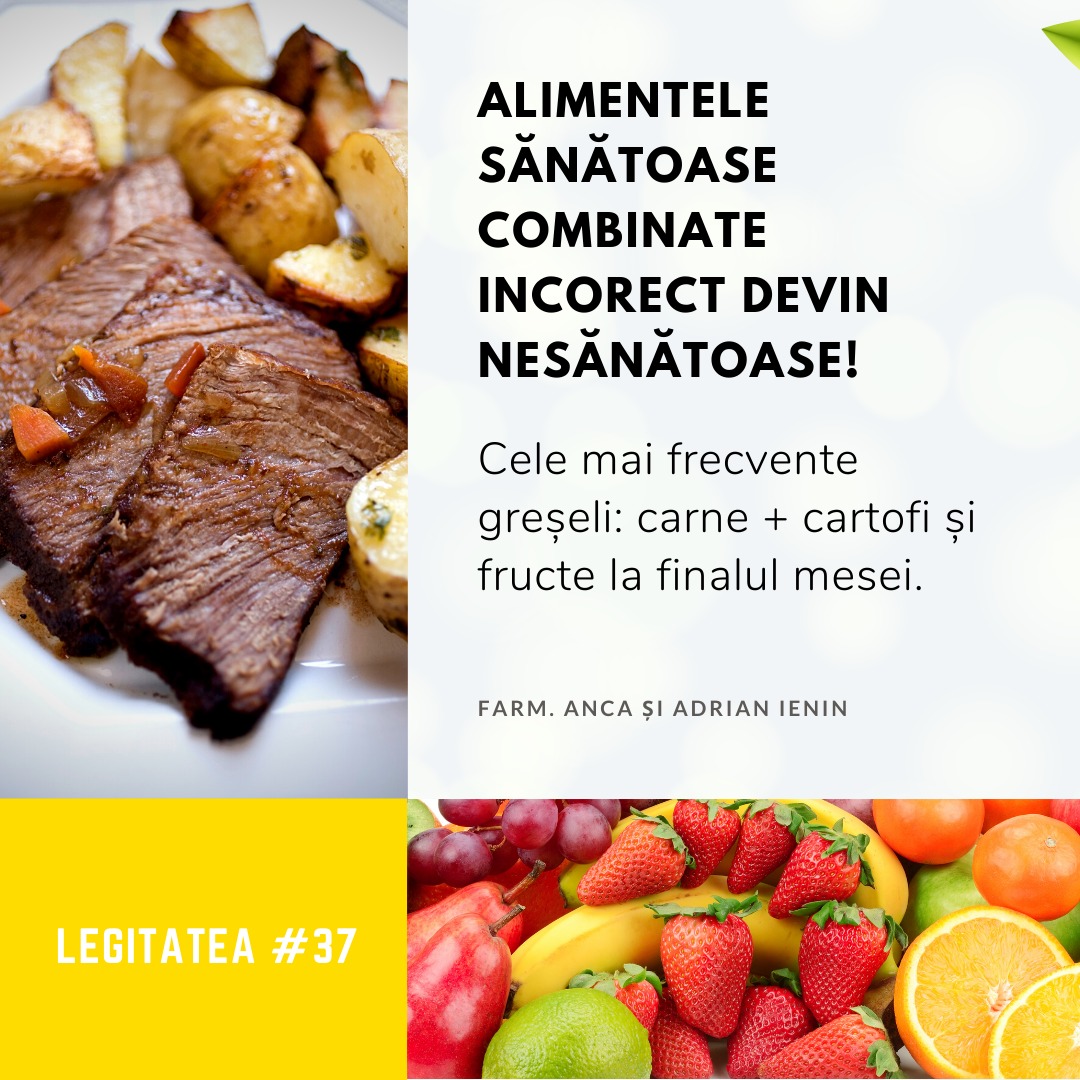 Alimente sănătoase, combinate incorect pot deveni nesănătoase ...