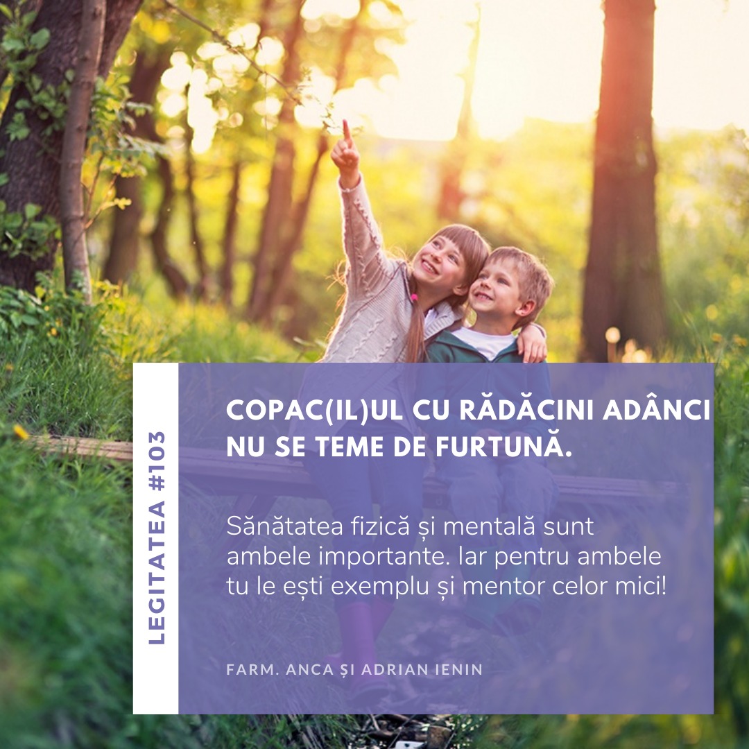 Copacul (copilul) cu rădăcini adânci nu se teme de furtună. Mesaj de 1 ...