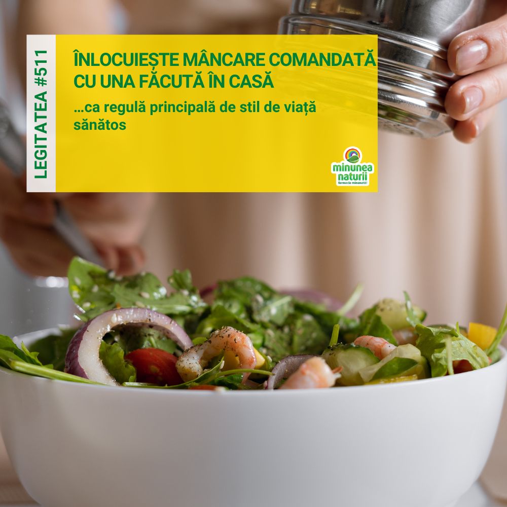 Înlocuiește mâncare comandată la fast-food sau restaurant, cu una ...