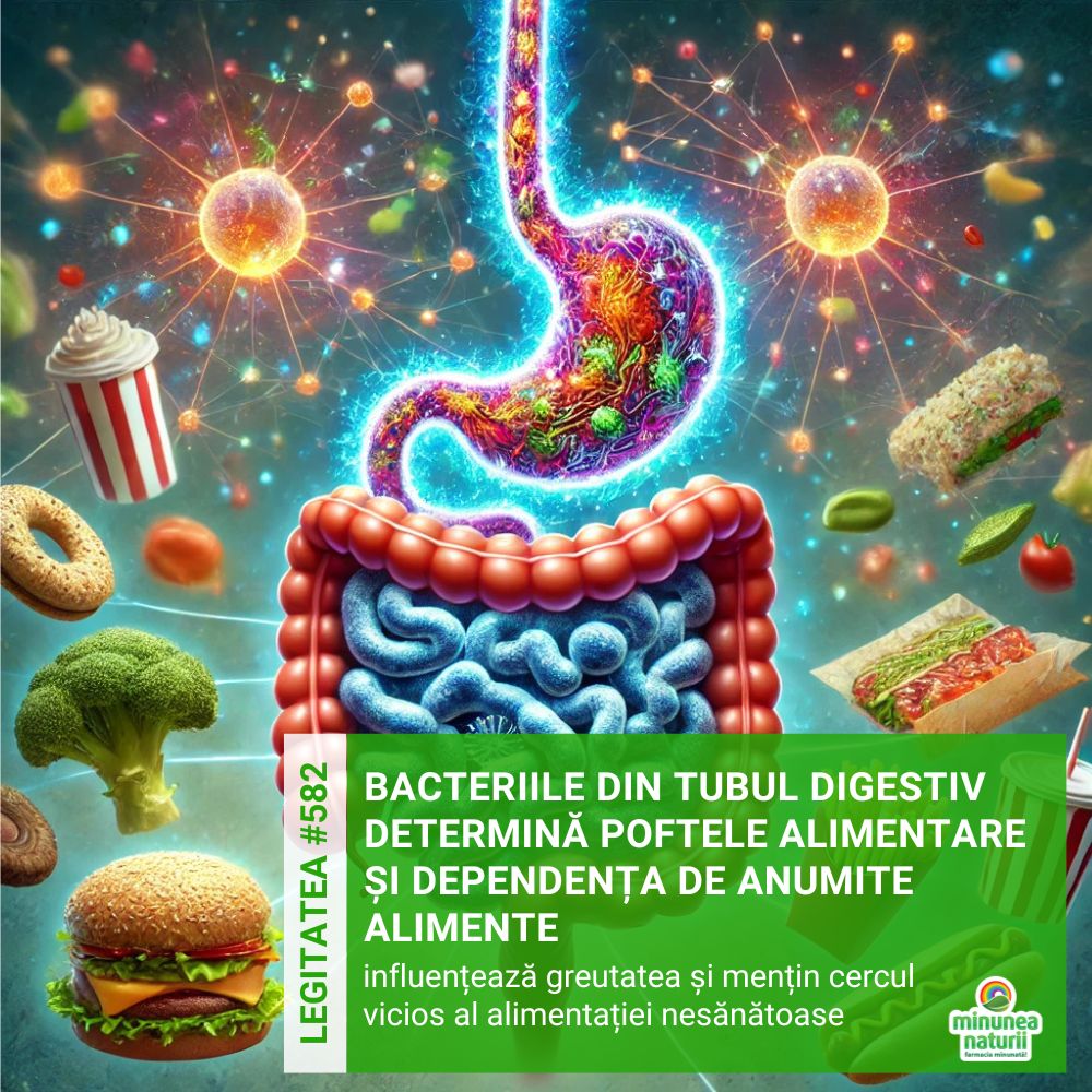 Bacteriile din tubul digestiv determină poftele alimentare și ...